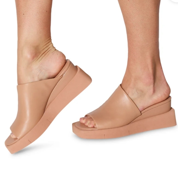 Naked Feet | Shoes | Naked Feet Infinity Platform Slip On Mule Sandal ...